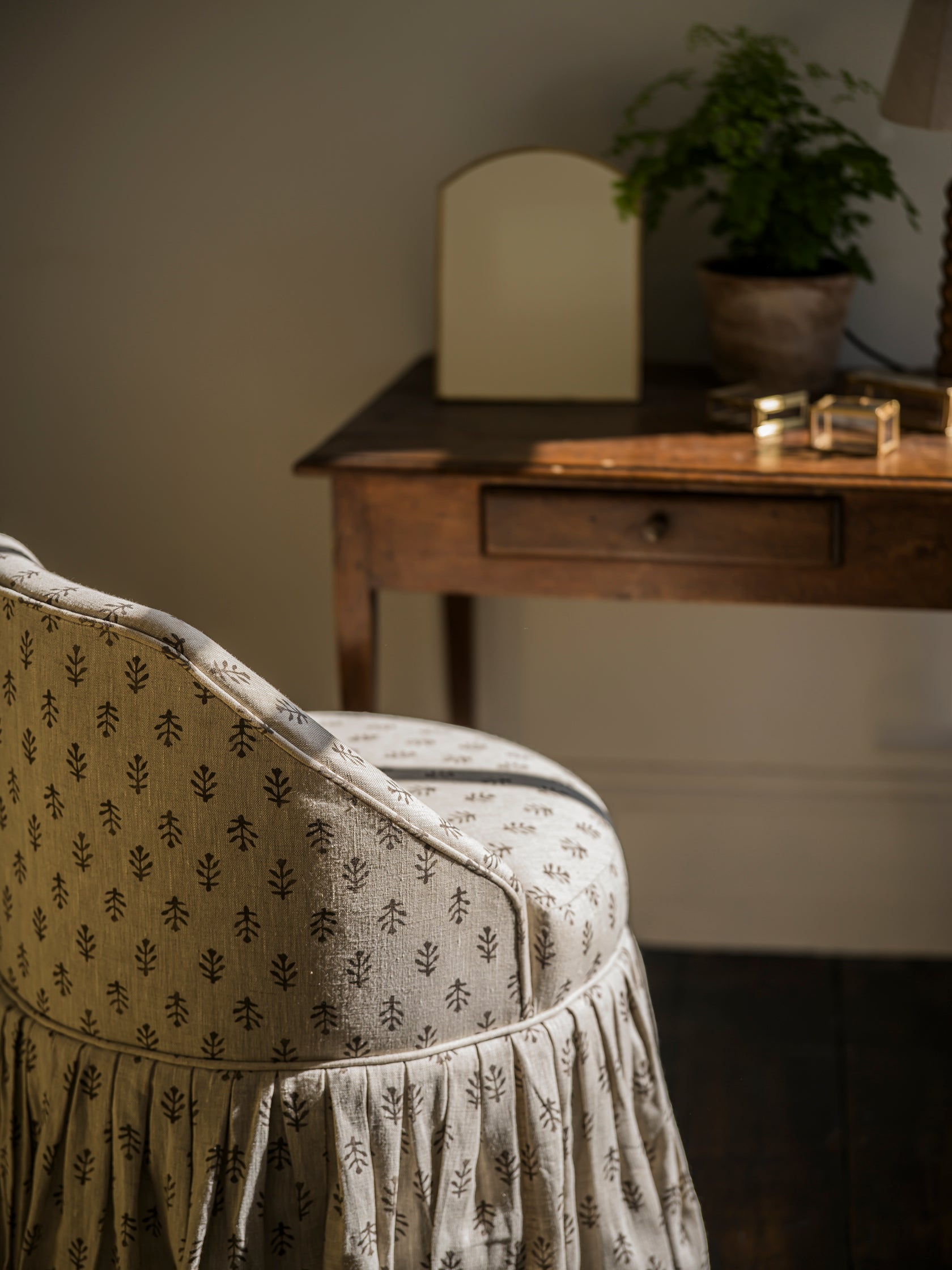 The Romantic Frilly Chair – Gathered Living